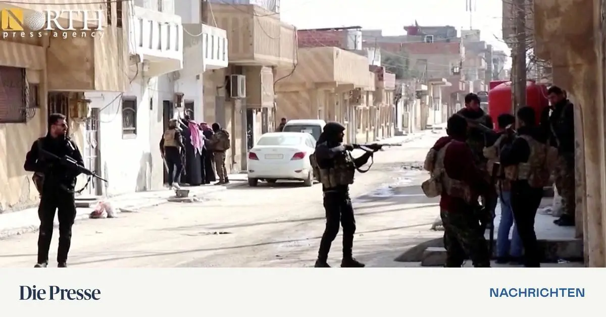 Kampf um Gefängnis in Syrien: Hunderte Tote und Dutzende geflüchtete IS ...