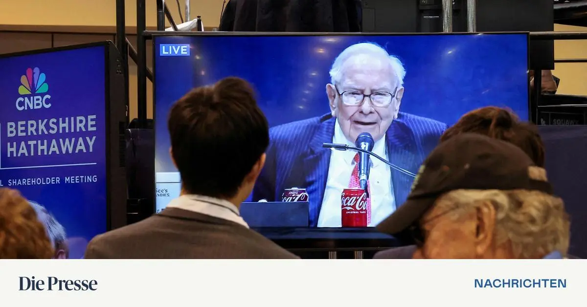 Kurz vor seinem Rücktritt hat Warren Buffett noch Sorgen – DiePresse.com
