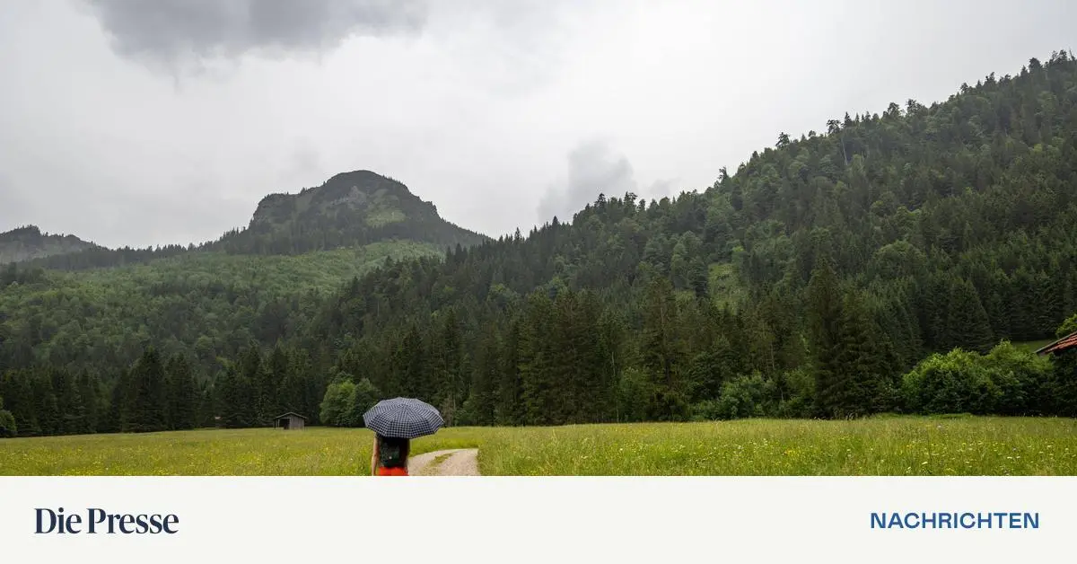 Der Juni in Österreich war sehr warm und nass – DiePresse.com