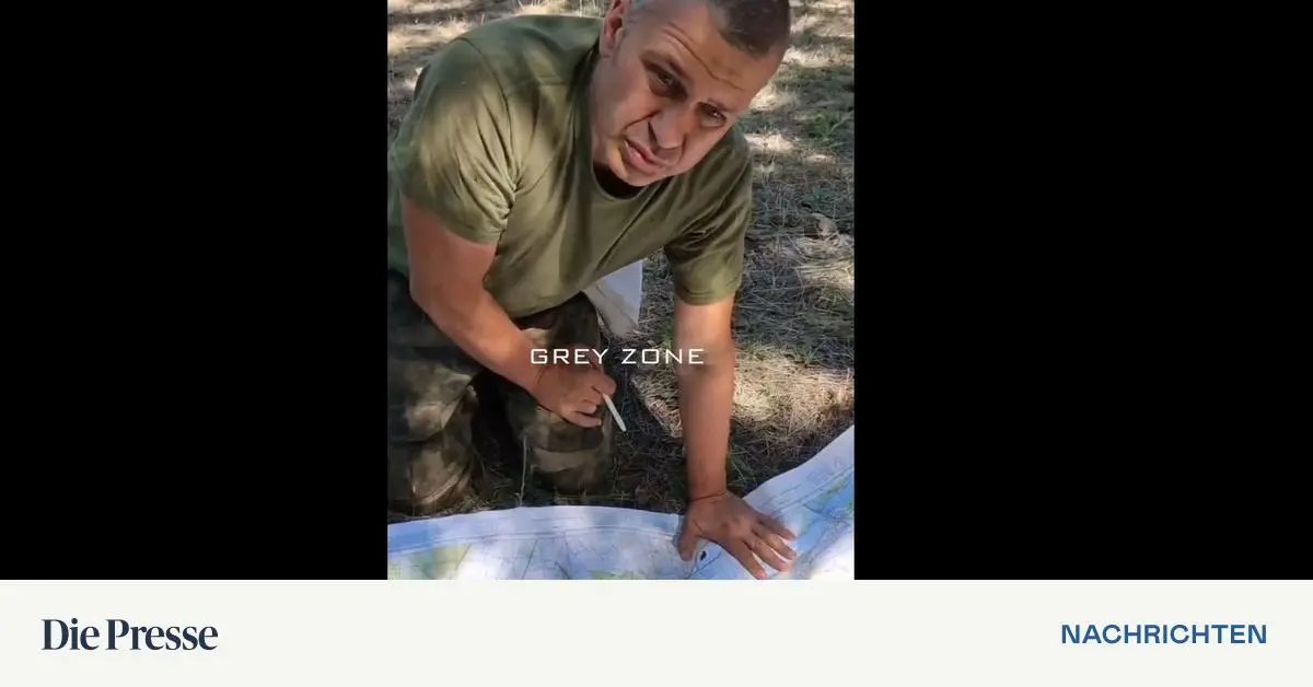 Video: Verrät hier ein gefangener Offizier russische Stellungen ...