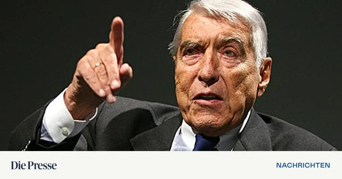 1927 – 2008: Helmut Zilk, der erste "Talkmaster" – DiePresse.com