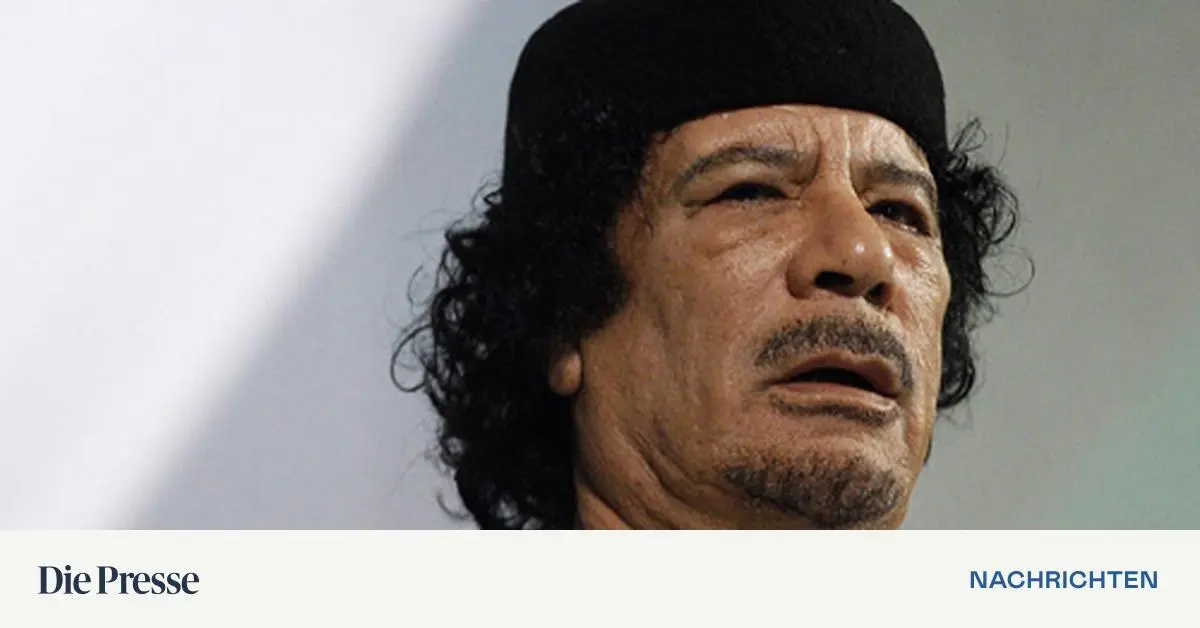 Libyen: Gaddafi verkaufte 29 Tonnen Gold – DiePresse.com