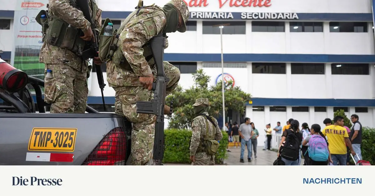 450 Morde seit Jahresbeginn: Peru im Ausnahmezustand – DiePresse.com