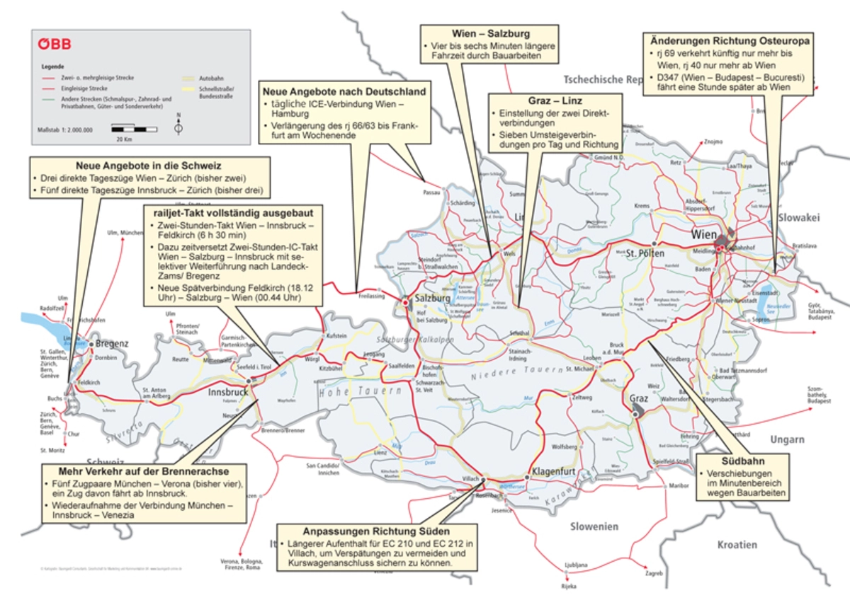 ÖBB-Fahrplan: Mehr Westbahn, aber Aus für Graz-Linz – DiePresse.com