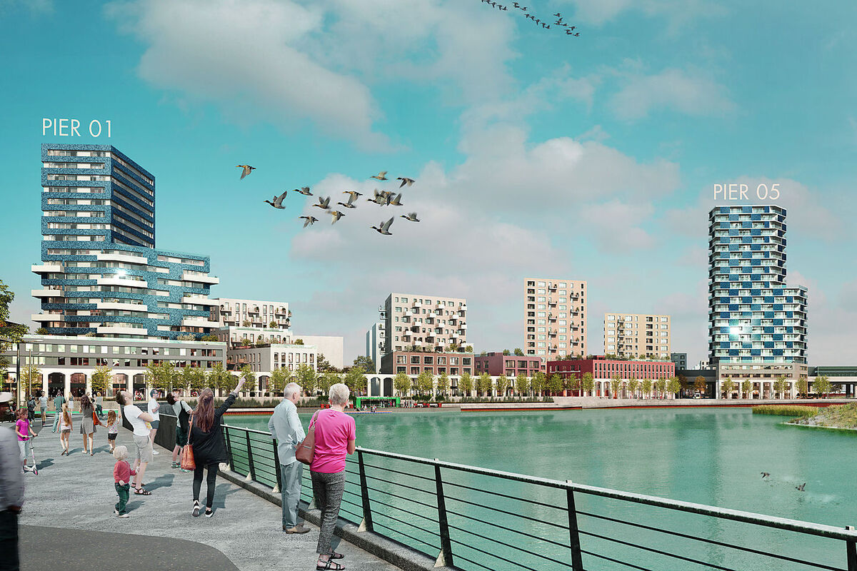 Seestadt wächst um "aspern urban waterfront" | DiePresse.com
