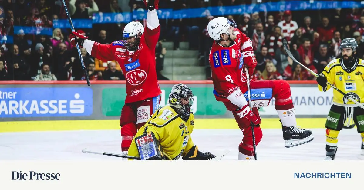 Der KAC greift nach dem Finale – und kann sich schonen – DiePresse.com Der KAC greift nach dem Finale – und kann sich schonen – DiePresse.com