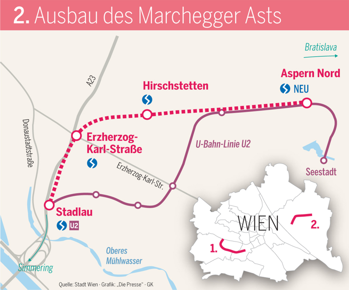 Wiener Schnellbahnnetz wird ausgebaut – DiePresse.com