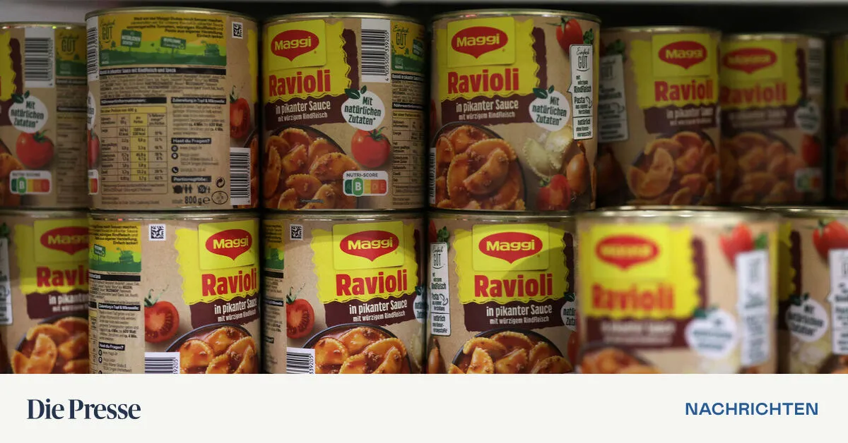 Seit 65 Jahren isst man Ravioli aus der Dose – DiePresse.com