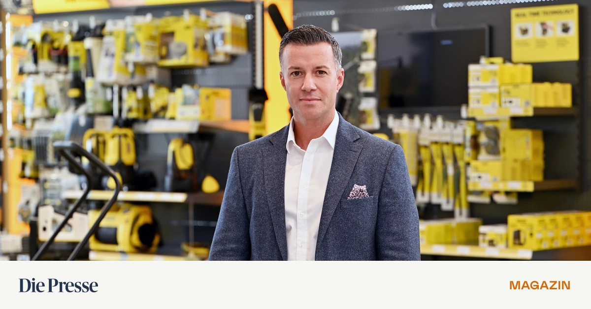 Kärcher Österreich-CEO Rochel: „Ich bin alles andere als ein ...