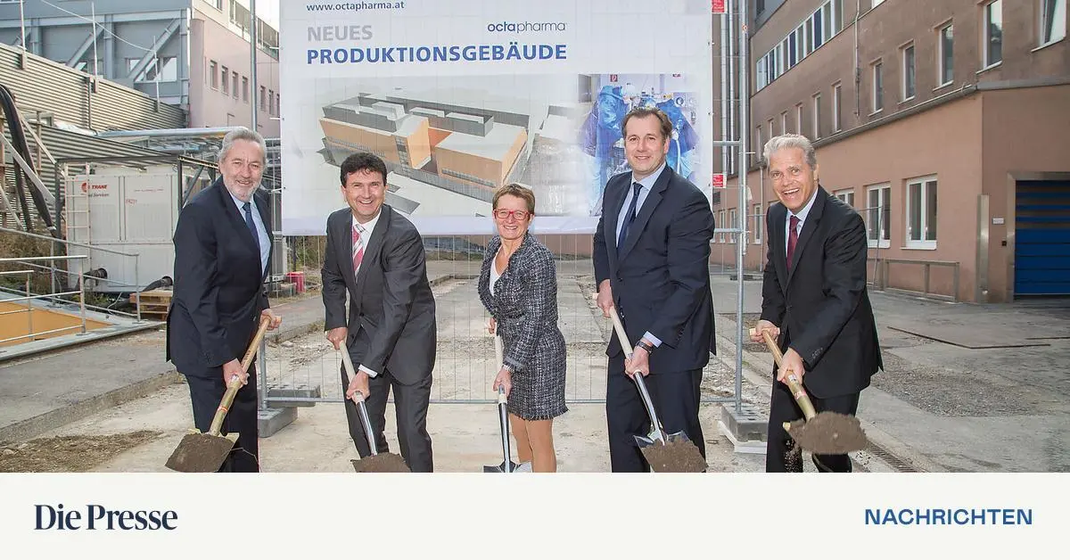 Plasmaproduzent Octapharma baut Wiener Standort um 142 Mio. Euro aus ...