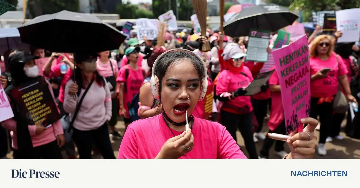 Warum in Indonesien die Massen protestieren: „Ein Clash zweier Welten ...