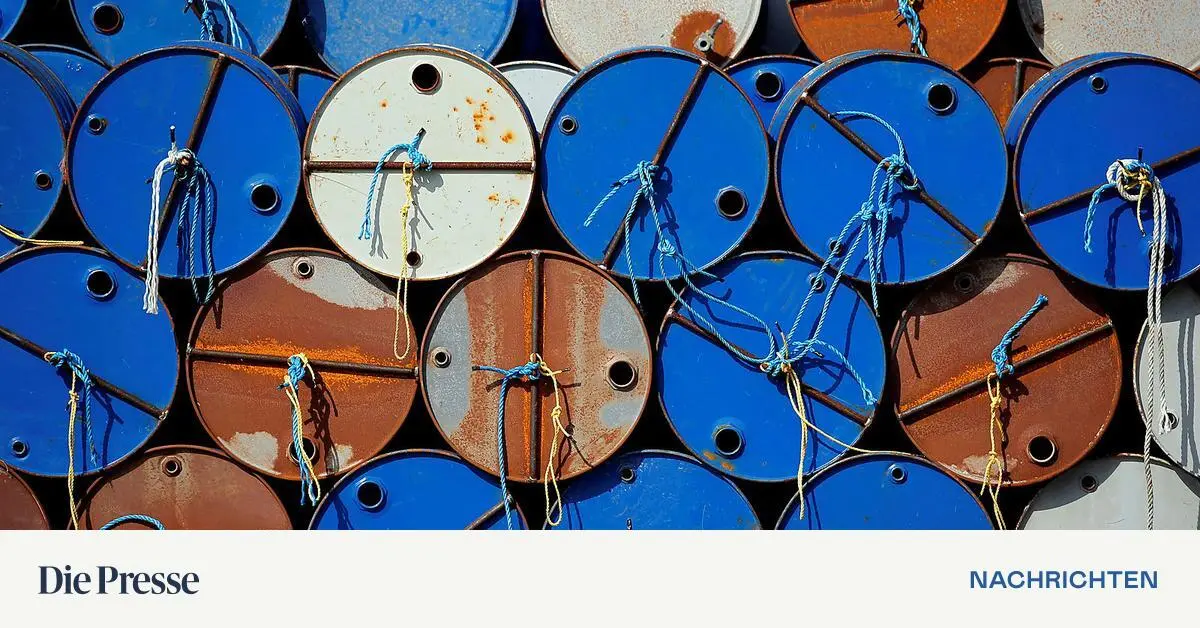 Brent-Ölpreis rutscht knapp unter 90 Dollar – DiePresse.com