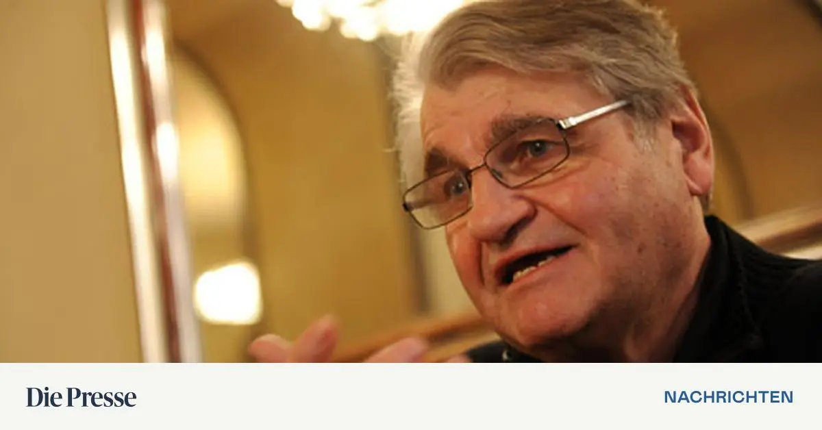 Peter Turrini: Die Kindheit, eine einzige Karambolage – DiePresse.com