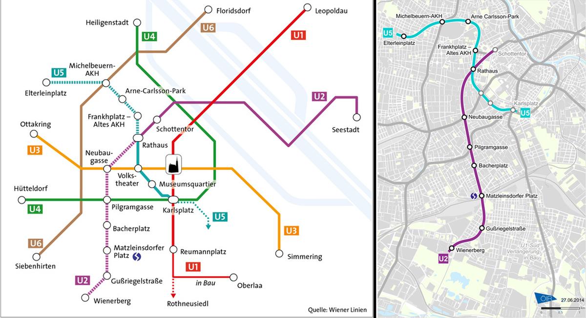 Wiener U5 wird türkis | DiePresse.com