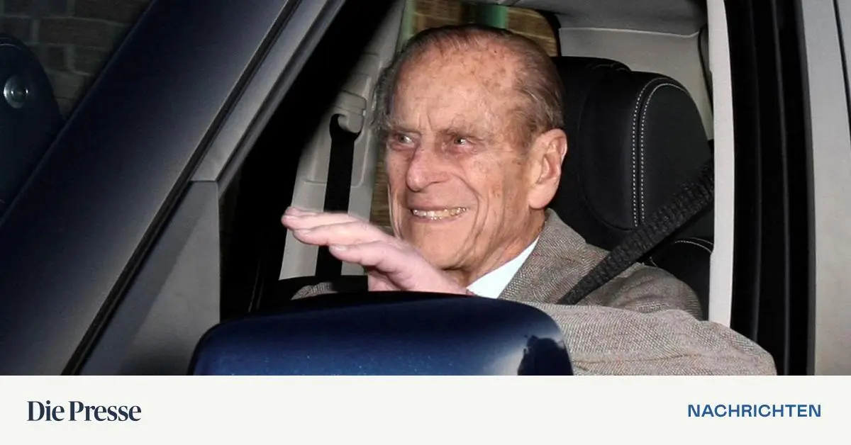 97-jähriger Prinz Philip nach Unfall wieder am Steuer – DiePresse.com