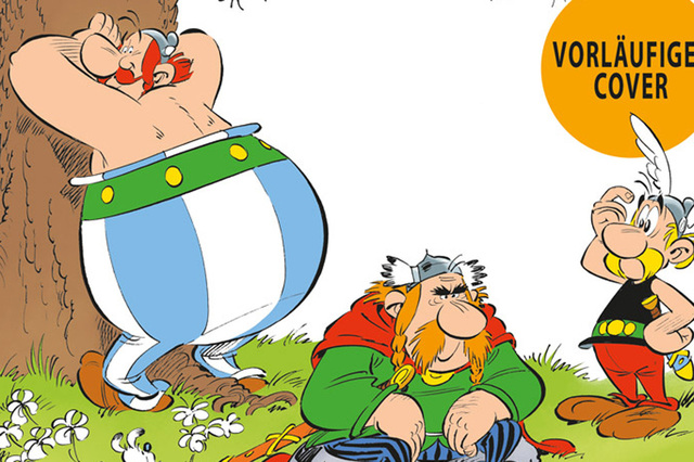Neuer Asterix-Band, neuer Autor: Weniger Wildschwein futtern ...