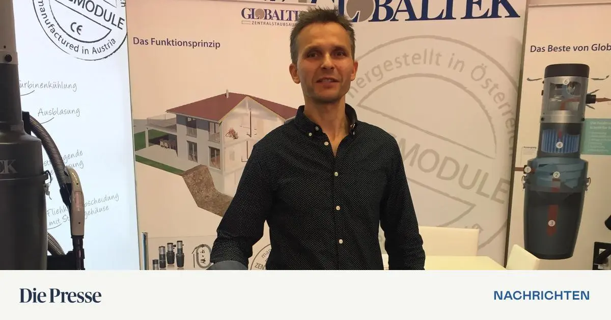Globaltek entwickelt Zentralstaubsauger – DiePresse.com