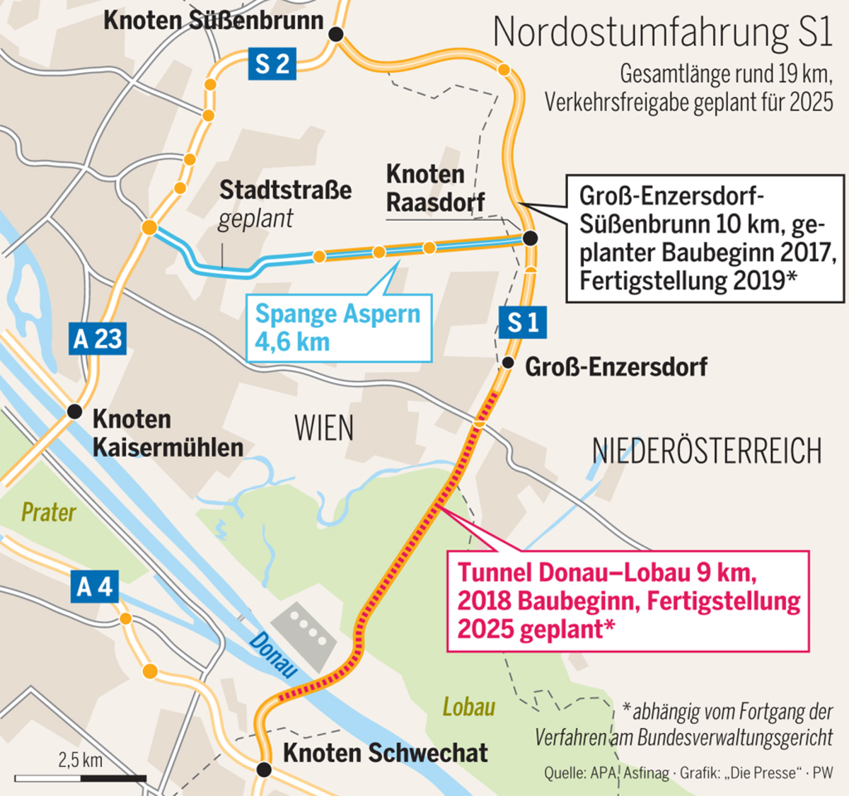 Vassilakou rechnet mit Lobautunnel – DiePresse.com