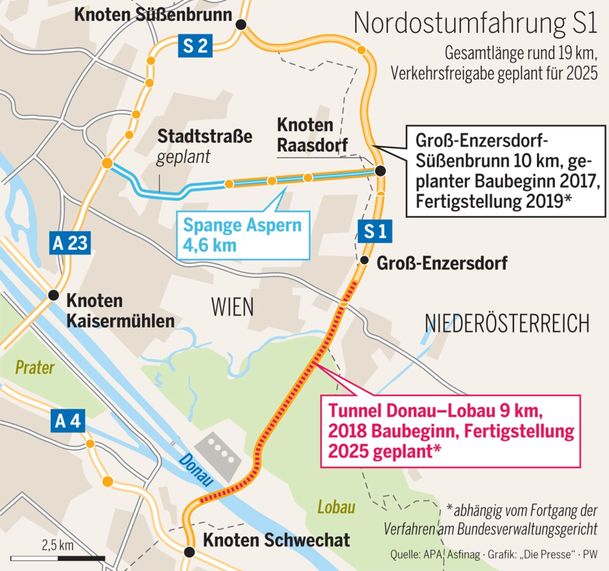 Vassilakou rechnet mit Lobautunnel – DiePresse.com