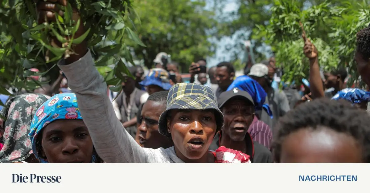 Bandengewalt in Haiti: Aktivisten meldeten 30 Tote – DiePresse.com