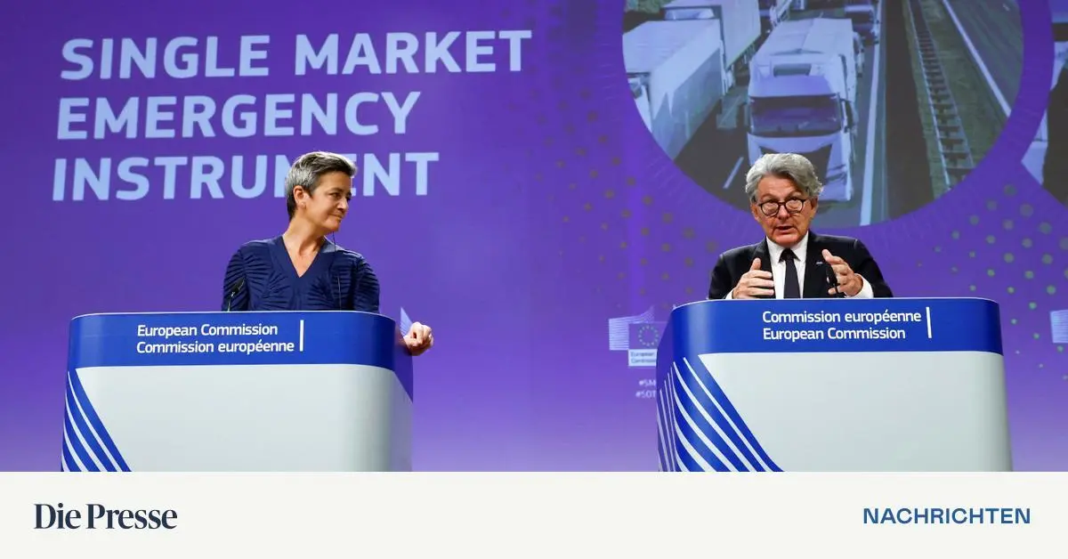 Die EU-Kommission will in Krisenzeiten besseren Zugriff auf Unternehmen – DiePresse.com