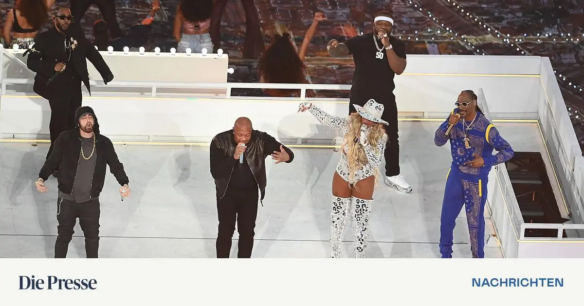 Die Rap-Party in der Super-Bowl-Halbzeit – DiePresse.com