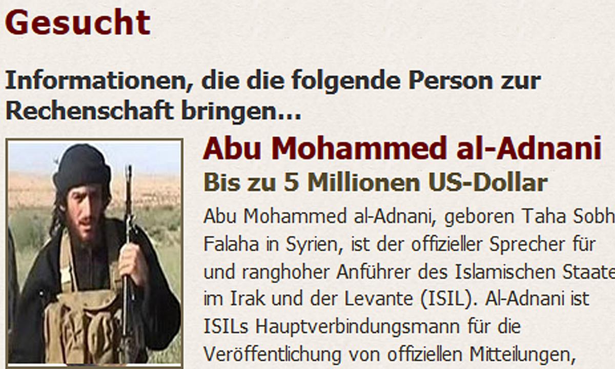 Sprecher und Geheimdienstchef der Terrormiliz IS getötet | DiePresse.com