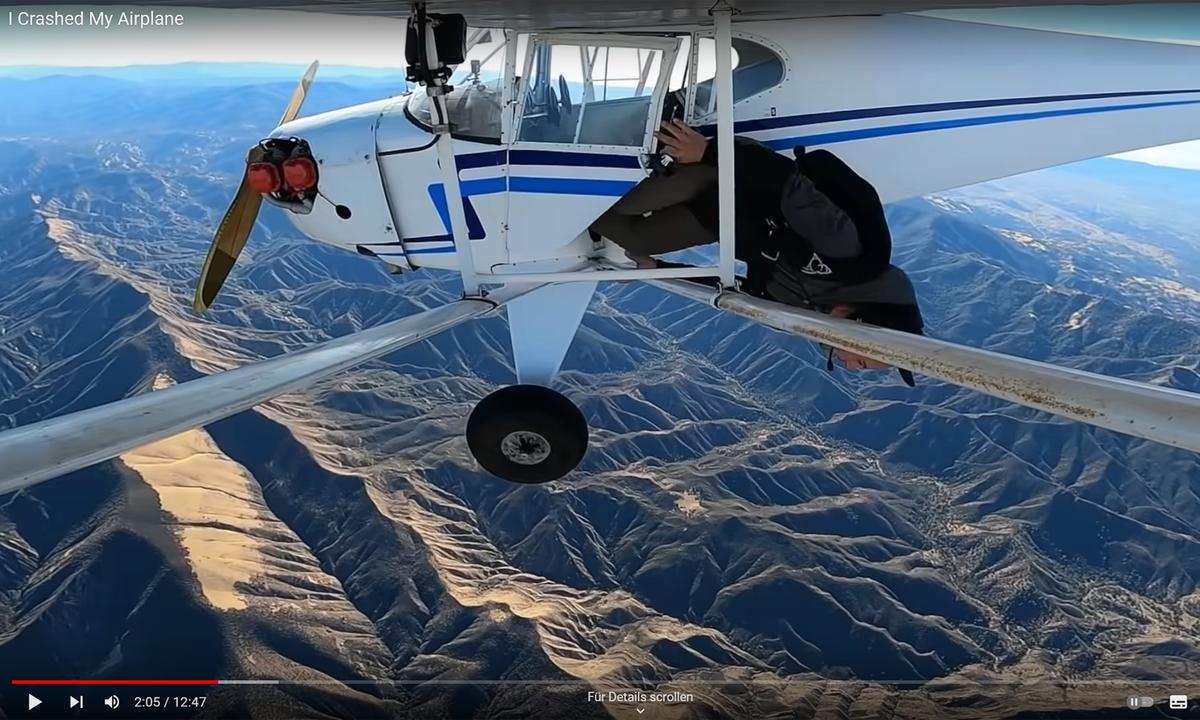 Flugzeug absichtlich zum Absturz gebracht: Youtuber Trevor Jacob ...