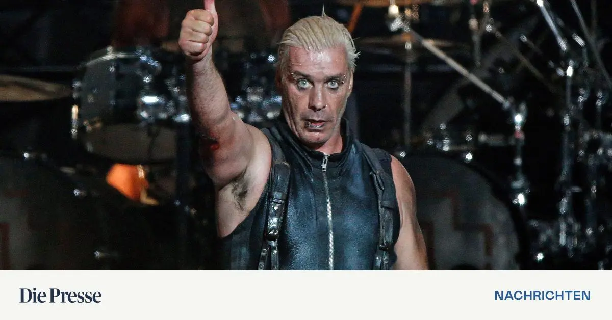 Rammstein-Sänger Lindemann erwirkte einstweilige Verfügung gegen den ...
