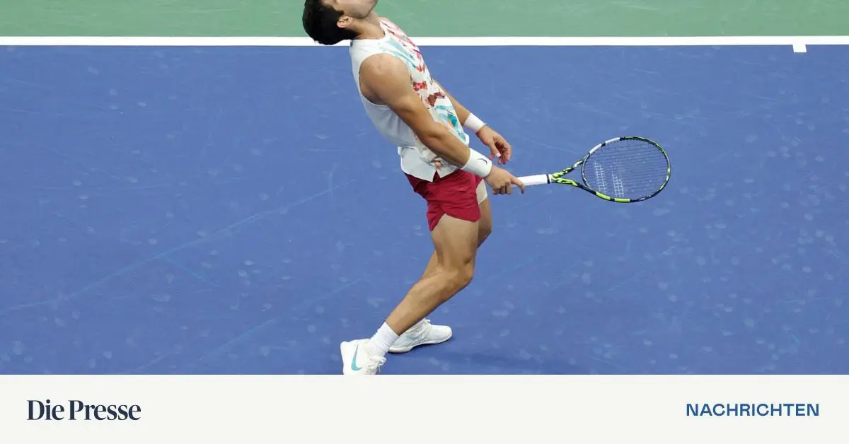 Alcaraz zog in souveräner Manier in US-Open-Viertelfinale ein ...