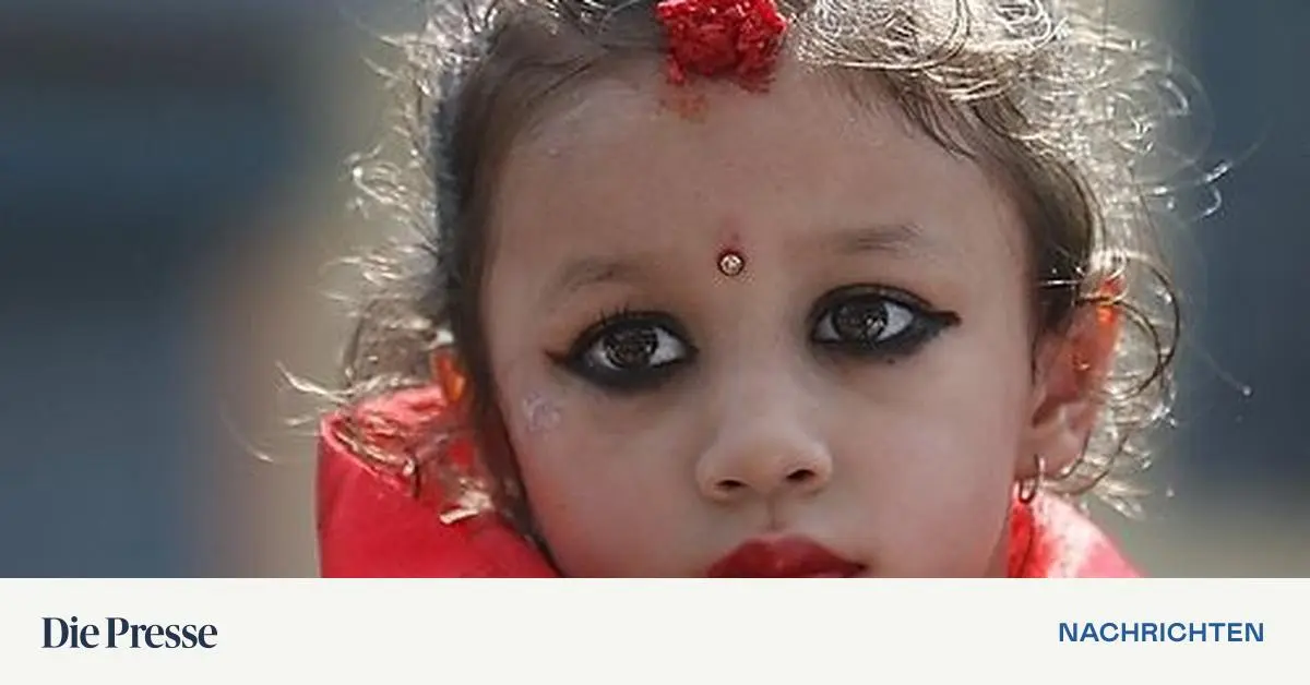 Nepal: Dreijährige ist neue "lebende Göttin" – DiePresse.com