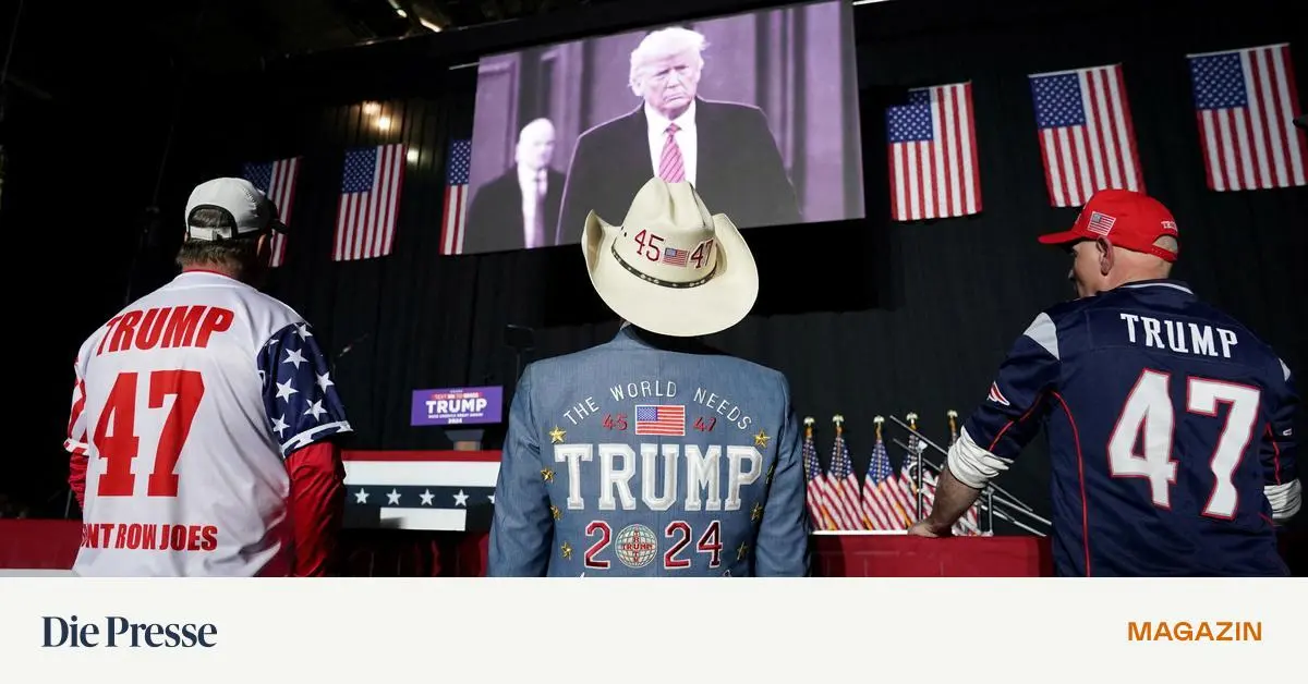 „Also schuf Gott Donald Trump“: Zu Besuch auf einer „Rally“ – DiePresse.com