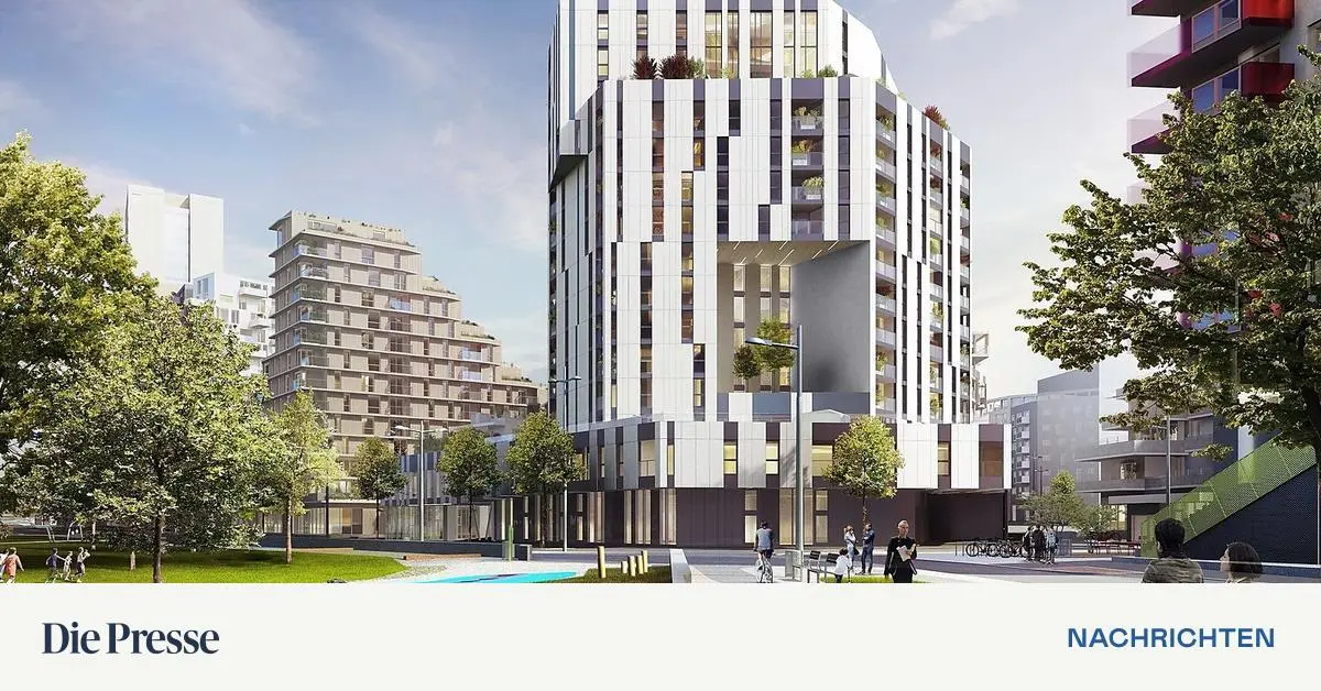 Seestadt: Dachgleiche für drei Buwog-Projekte in Aspern | DiePresse.com
