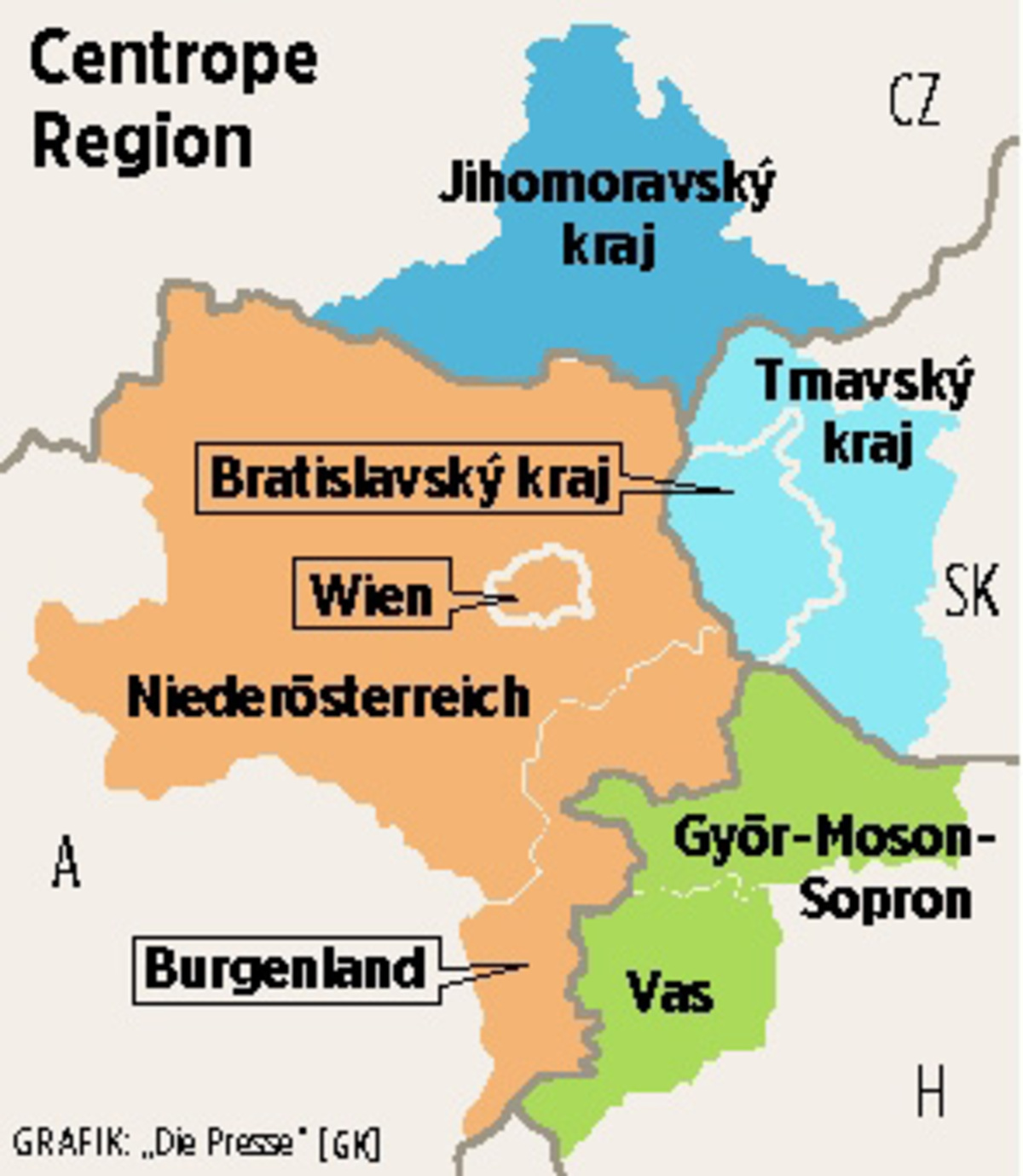 Centrope, die Mitte Europas, sucht ihre gemeinsamen Wurzeln | DiePresse.com
