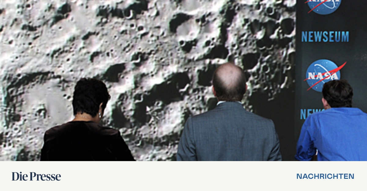 Nasa: "Bedeutendes" Wasservorkommen auf dem Mond | DiePresse.com