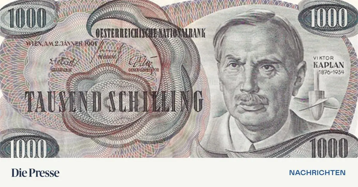 Alte 1000-Schilling-Scheine sind bis zu 8500 Euro wert – DiePresse.com