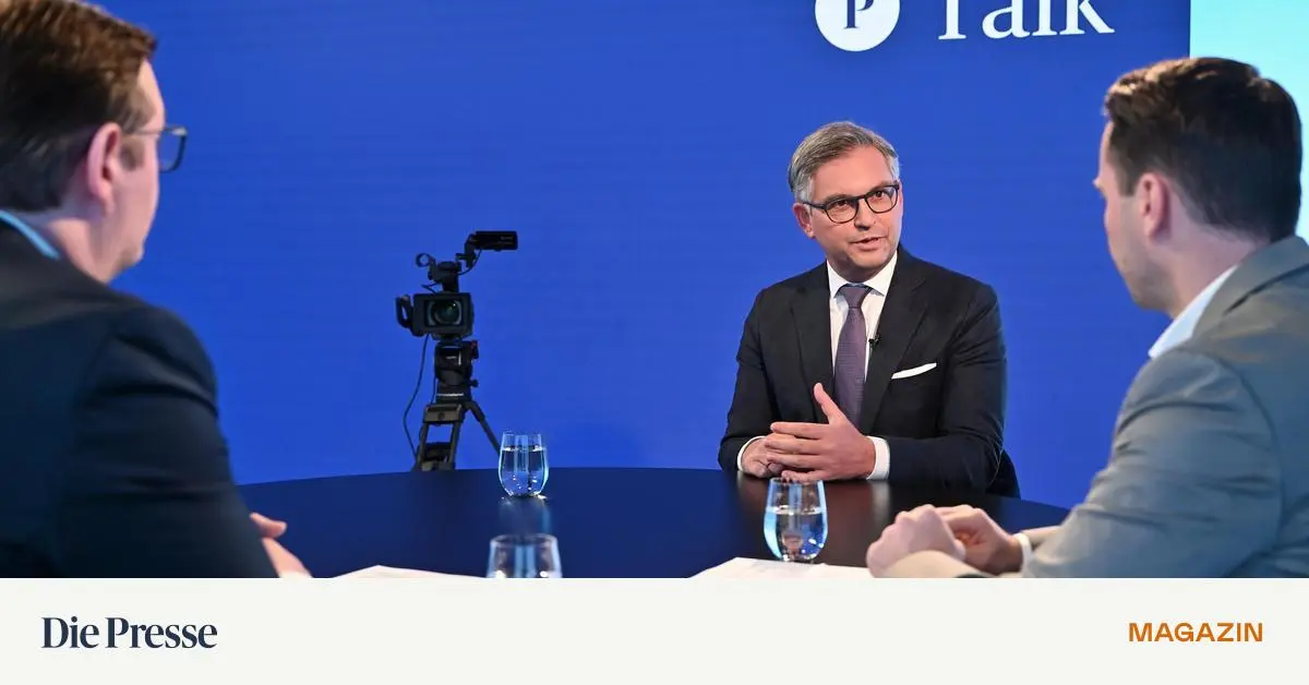 Finanzminister Magnus Brunner: „Ich bitte wirklich, Seriosität walten ...