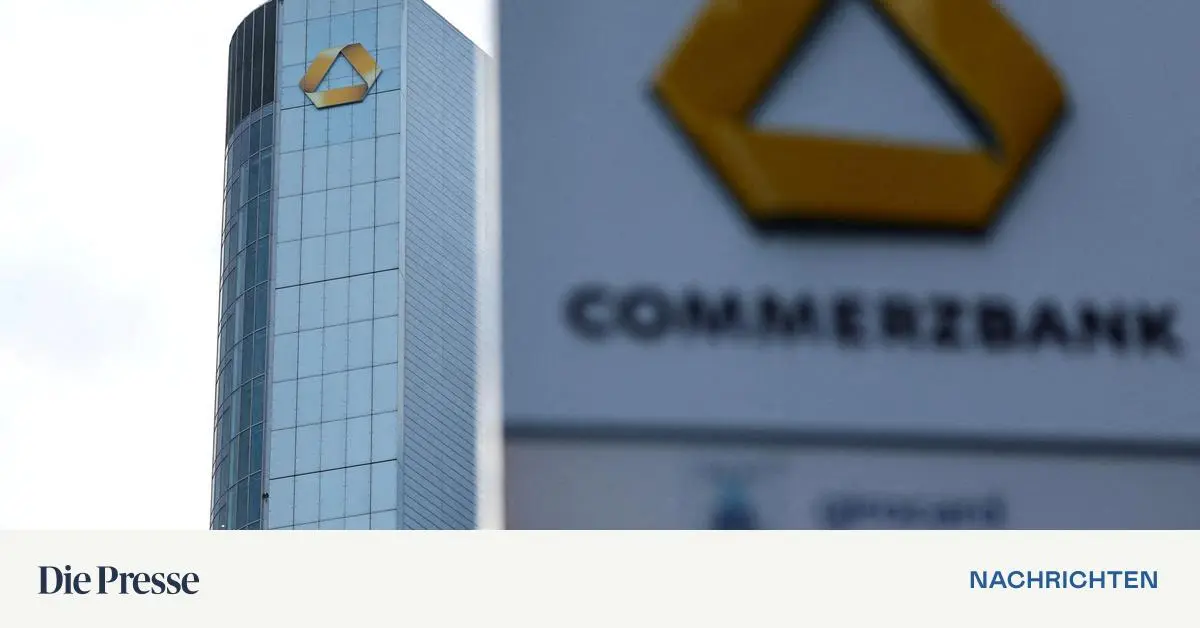 Deutsche Finanzaufsicht verhängt Millionenstrafe gegen Commerzbank – DiePresse.com