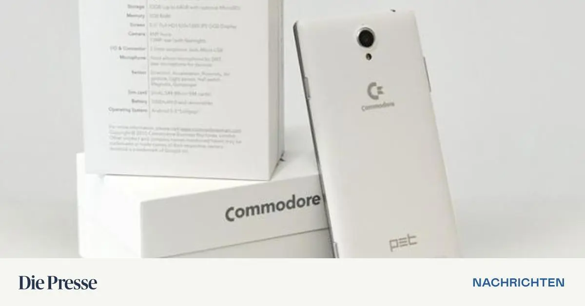 Commodore PET: Ein Smartphone für Retro-Games – DiePresse.com