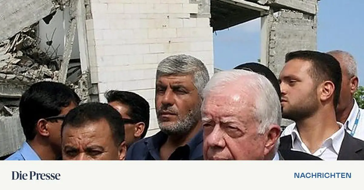 Gaza: Jimmy Carter spricht mit Hamas-Führern | DiePresse.com