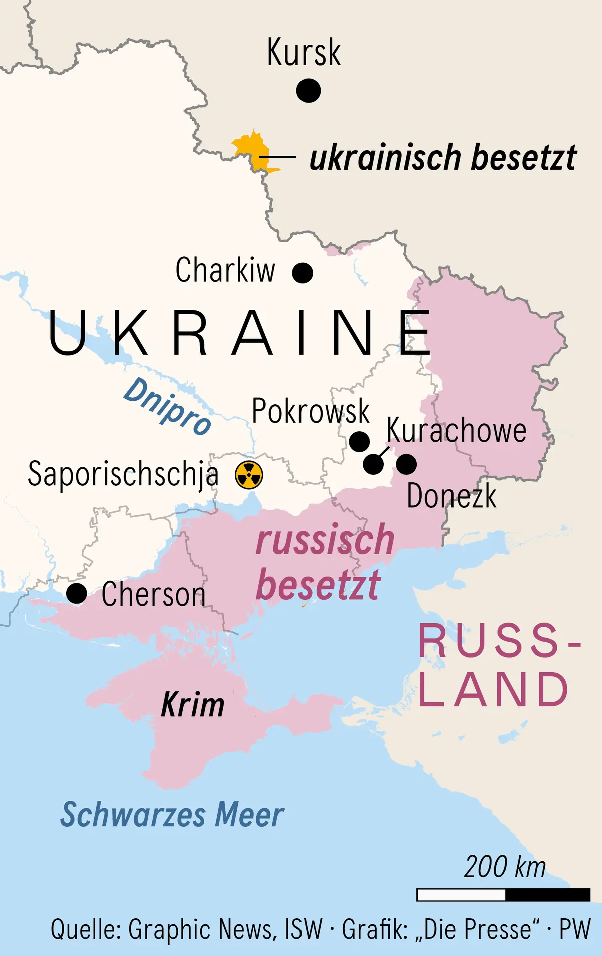 Kreml schließt ein „Einfrieren“ des Ukraine-Krieges aus – DiePresse.com