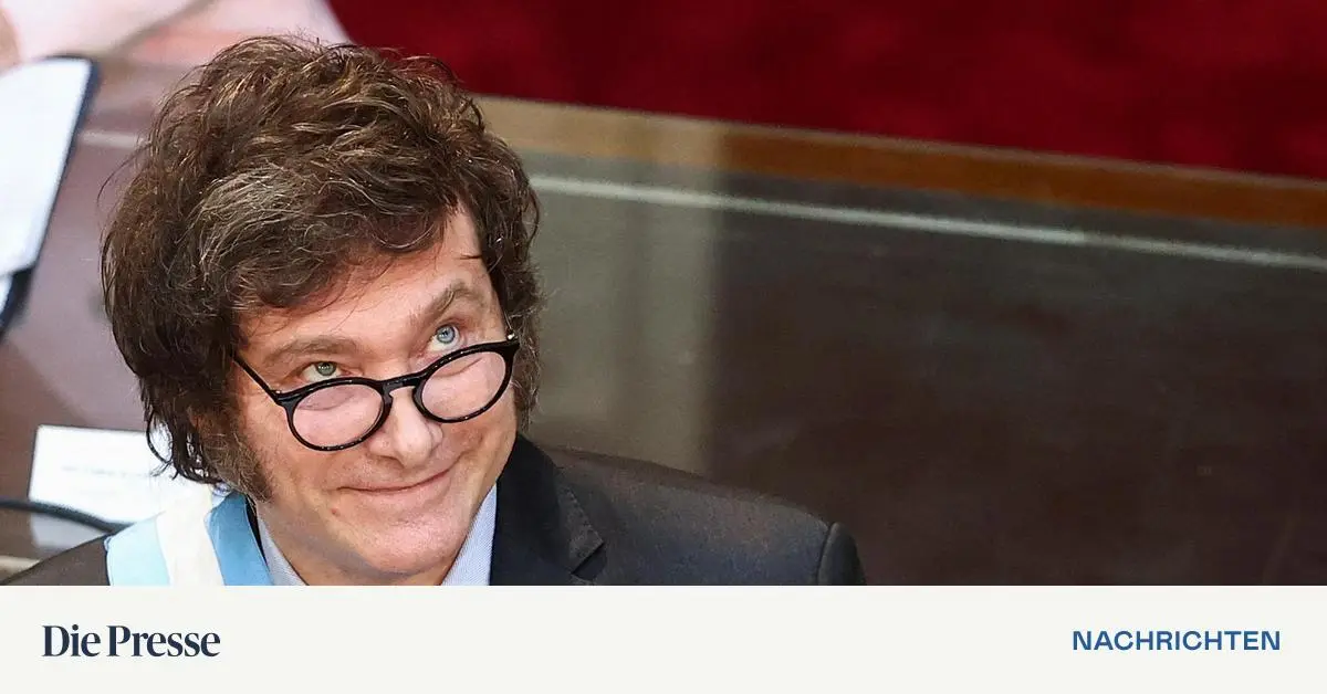 Milei will radikale Reformen auch ohne Parlament durchsetzen ... Milei will radikale Reformen auch ohne Parlament durchsetzen ...