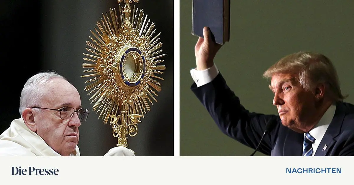Papst Franziskus: Donald Trump "ist kein Christ" – DiePresse.com