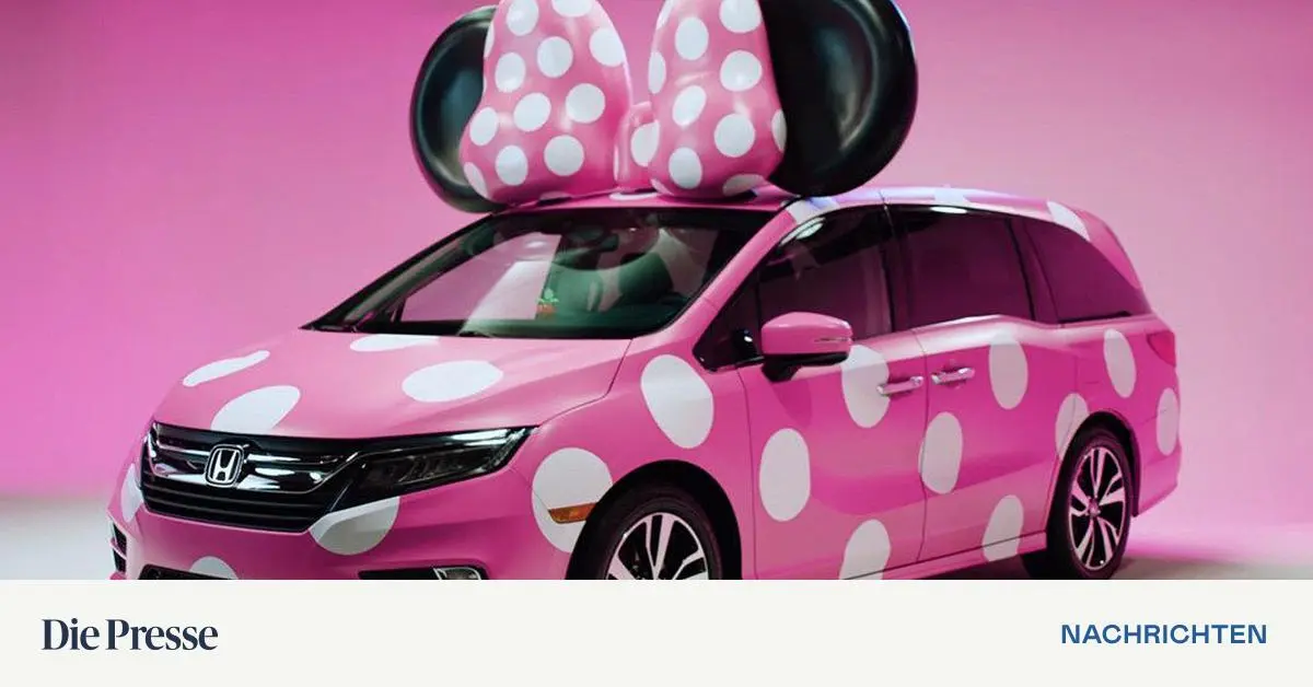 Honda macht es möglich: Ein Minivan für Minnie Maus – DiePresse.com