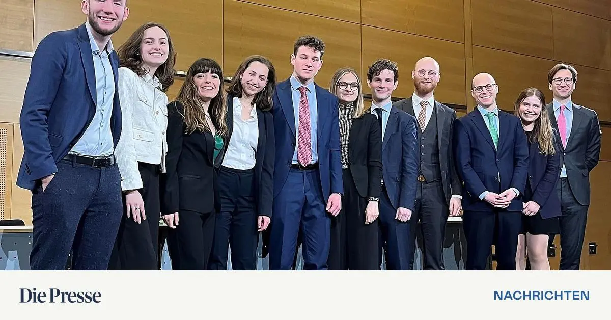 Jus-Studierende der Uni Wien erobern die Weltspitze – DiePresse.com