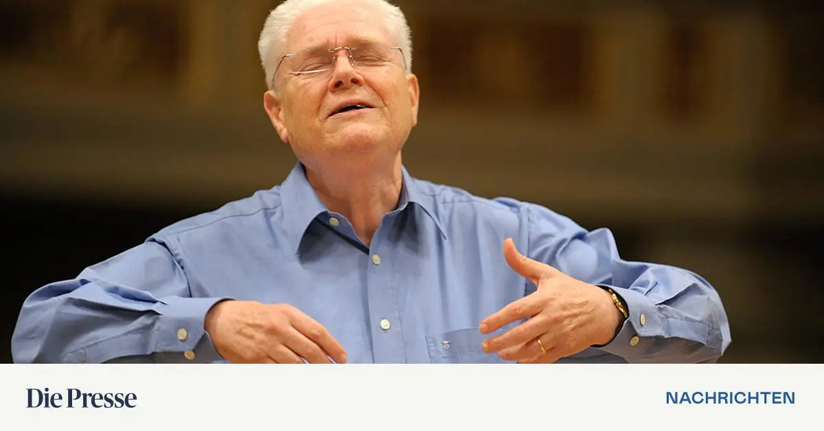 Komponist und Dirigent Hans Zender gestorben | DiePresse.com