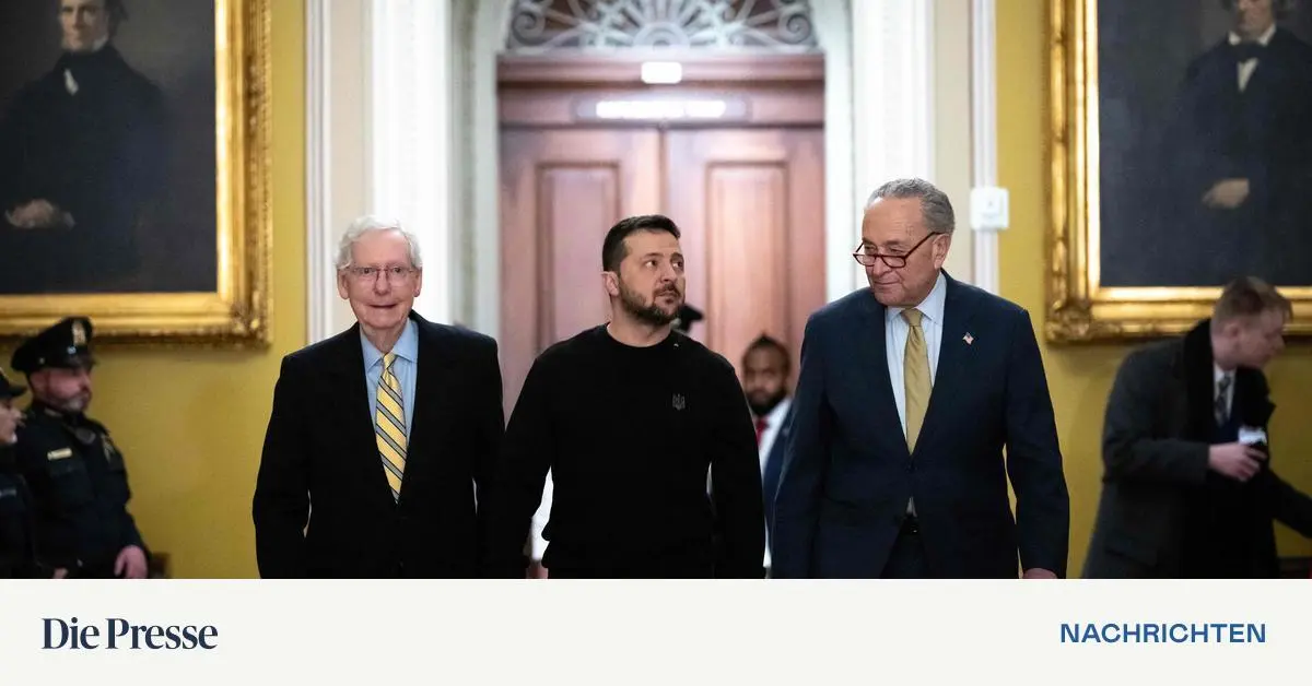 Selenskijs vielleicht wichtigster Bittgang nach Washington – DiePresse.com