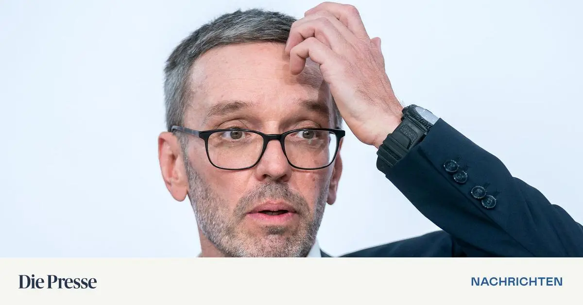 FPÖ kündigt Misstrauensantrag gegen ganze Regierung an – DiePresse.com