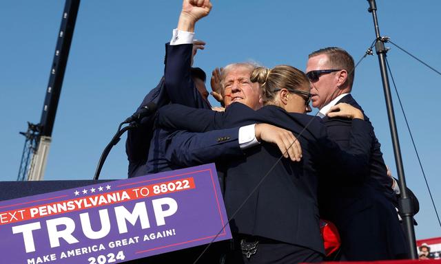 Donald Trump in der Märtyrerrolle: Der Sieg wird ihm kaum zu nehmen ...