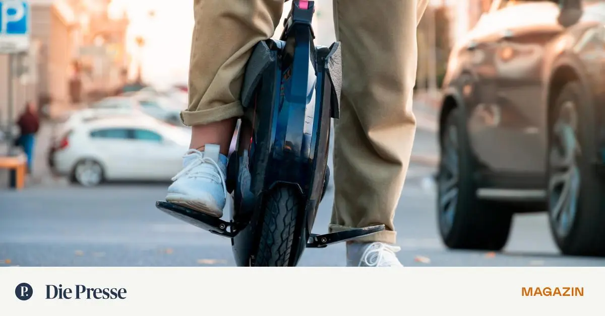 Umweltschutz ist kein Grund für ein Einrad | DiePresse.com